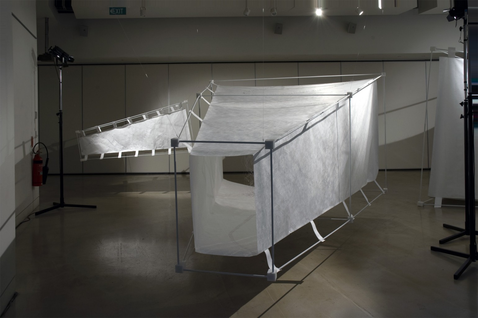 An Architecture of Thread and Gesture | Installation | Ainslie Murray ...